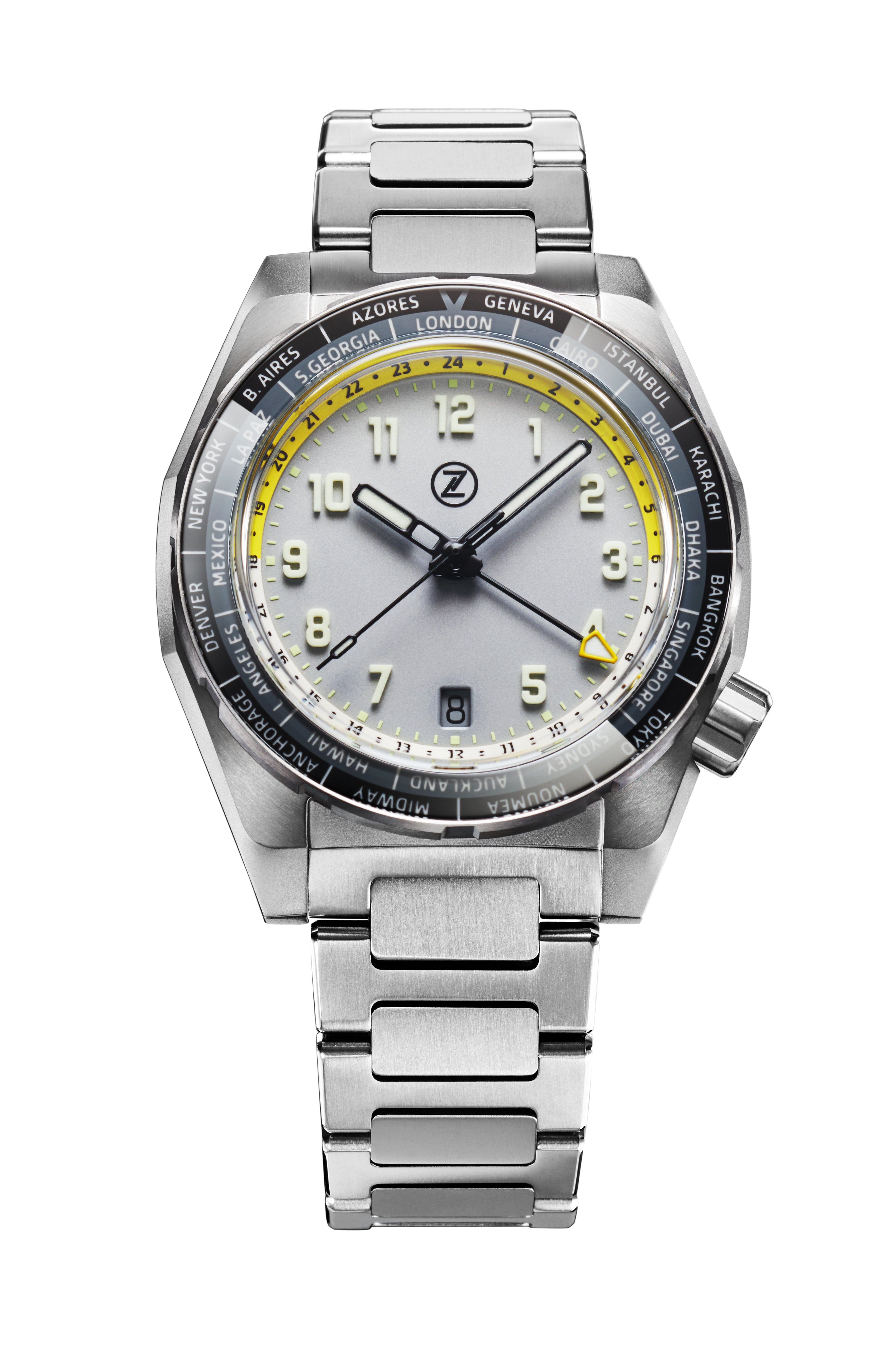 Thresher 41mm Chalk Grey – Zelos Watches