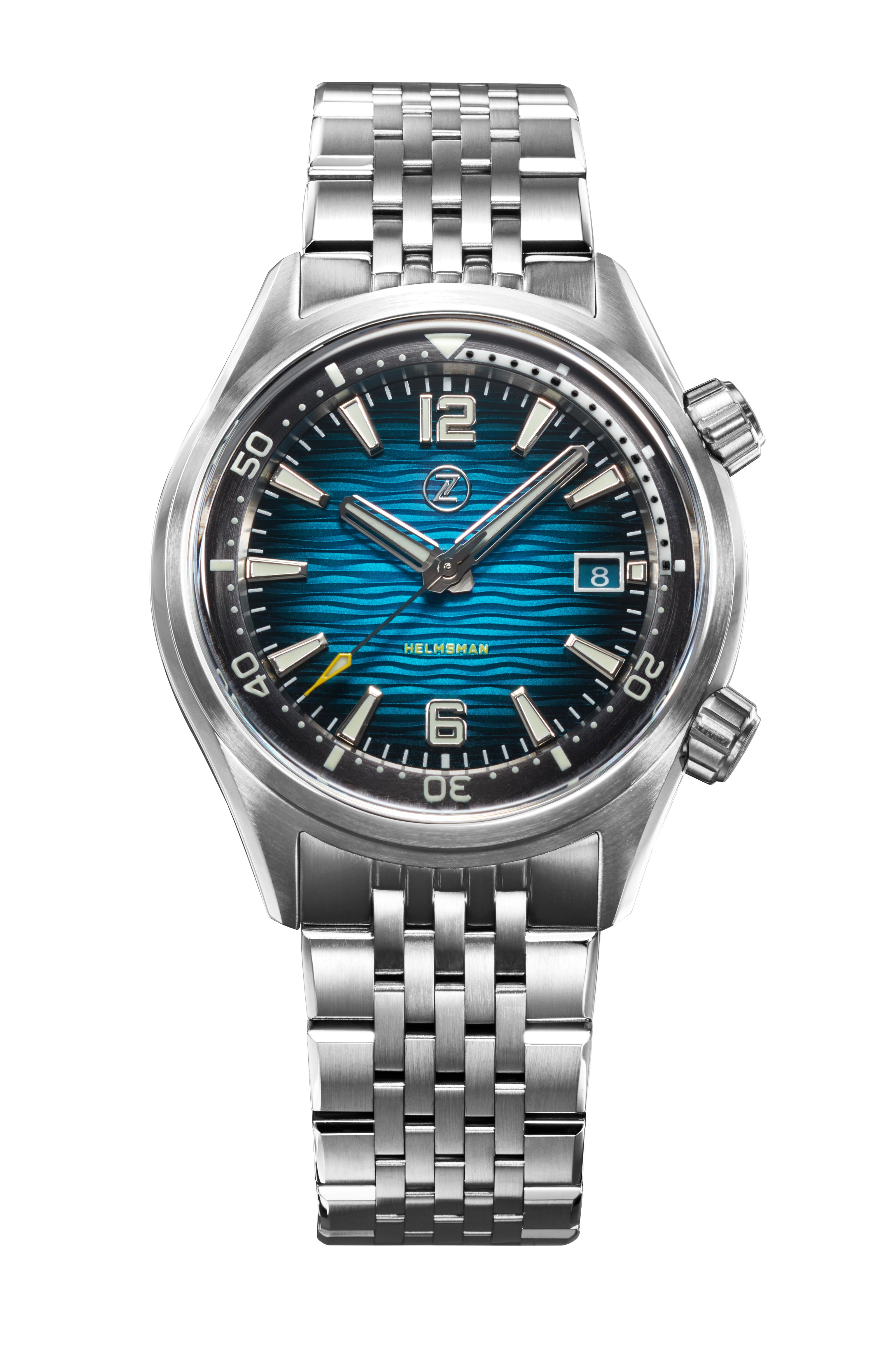 Helmsman SS 'Tidal' – Zelos Watches