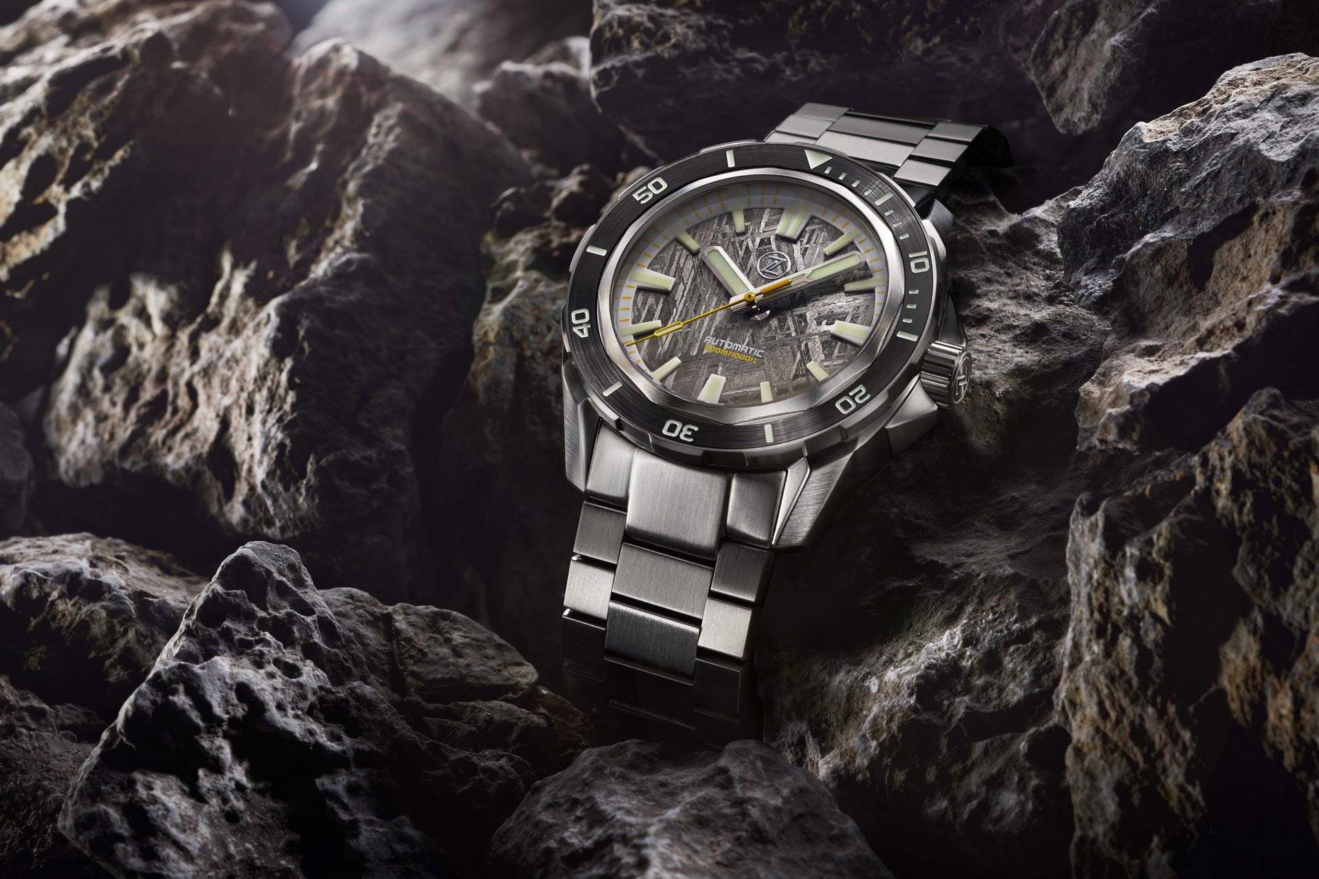 Swordfish 300m Diver ETA 2892 Meteorite – Zelos Watches