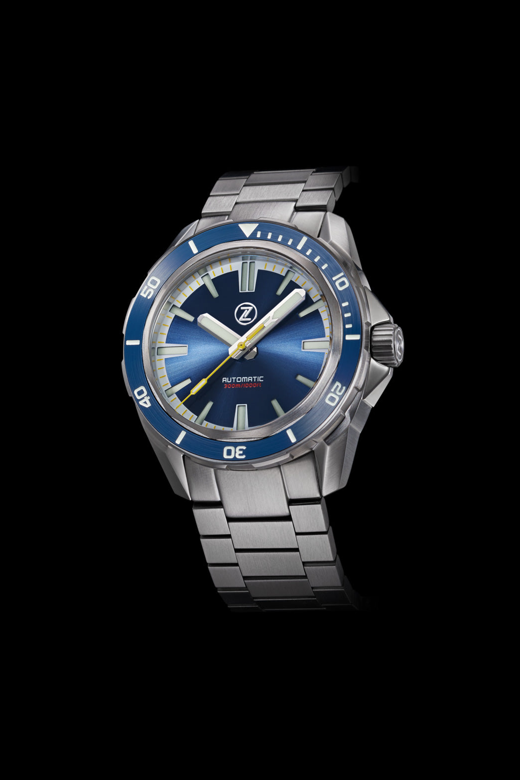 Swordfish 300m Diver Seiko NH35 Cobalt Blue – Zelos Watches